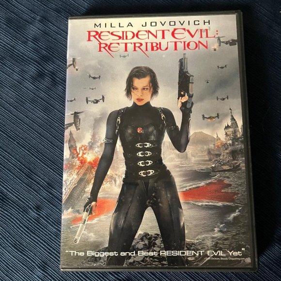 Media | Resident Evil Retribution Dvd | Poshmark